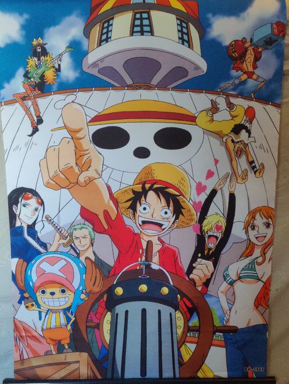 One piece poster en tissu / One piece Stoffposte (Gebraucht) in ...
