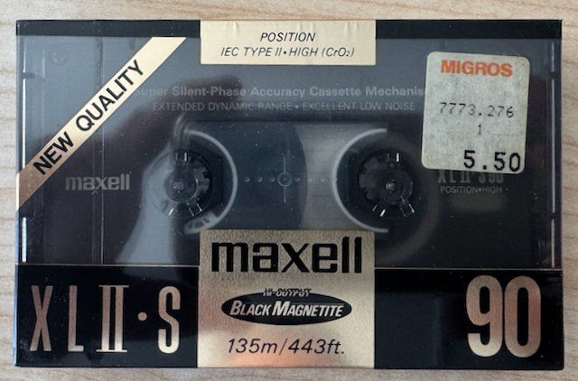 Maxell XL 2S - 90 Kasette | Kaufen auf Ricardo