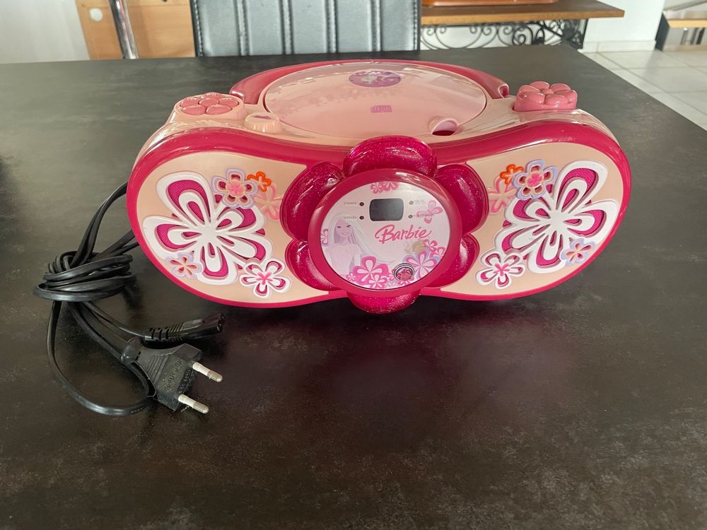 Boombox Barbie CD Radio Mattel 2009 (Gebraucht) in Vallamand für CHF 30 ...