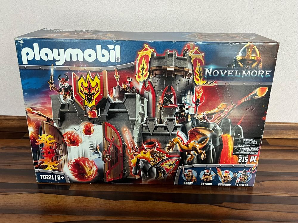!!Rarität!! Playmobil 70221 NEU Novelmore Burg / Ritterburg! (Neu und originalverpackt) in ...