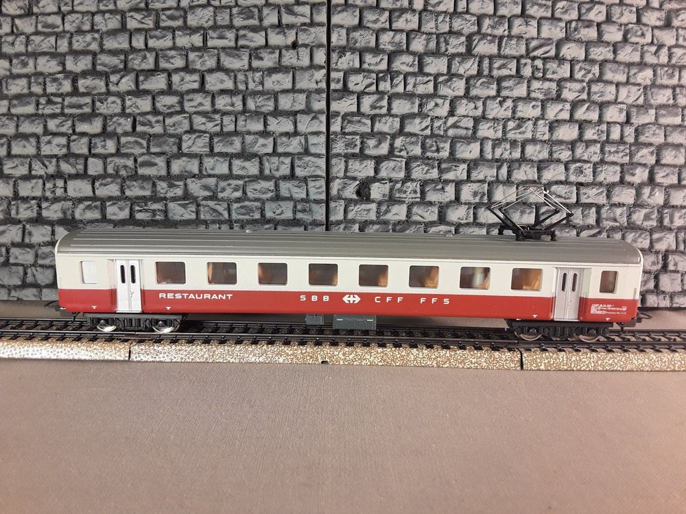 Modelleisenbahn _ SBB CFF FFS _ Restaurant Wagen _ Spur H0 | Kaufen auf Ricardo