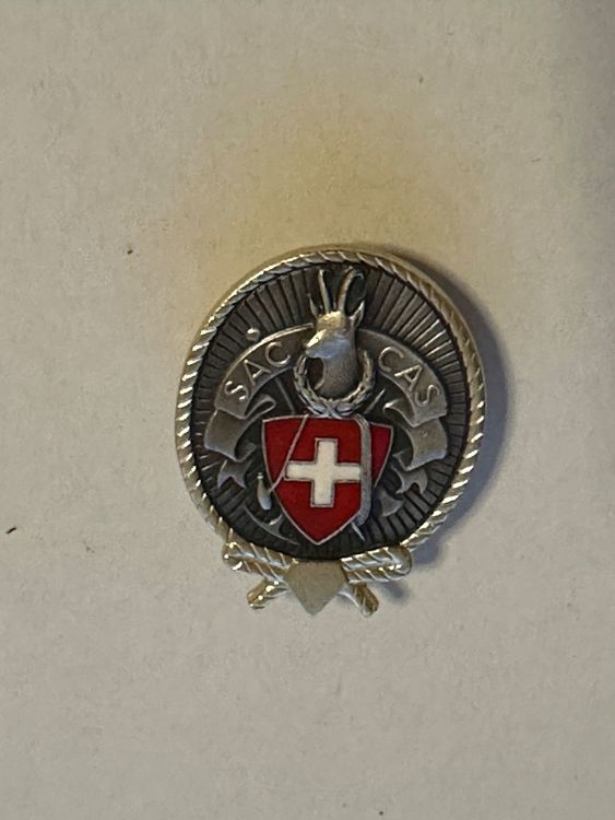 SAC Ansteckpin Schweizer Alpen Club CAS Abzeichen Vintage... (Gebraucht) in Nussbaumen AG für ...