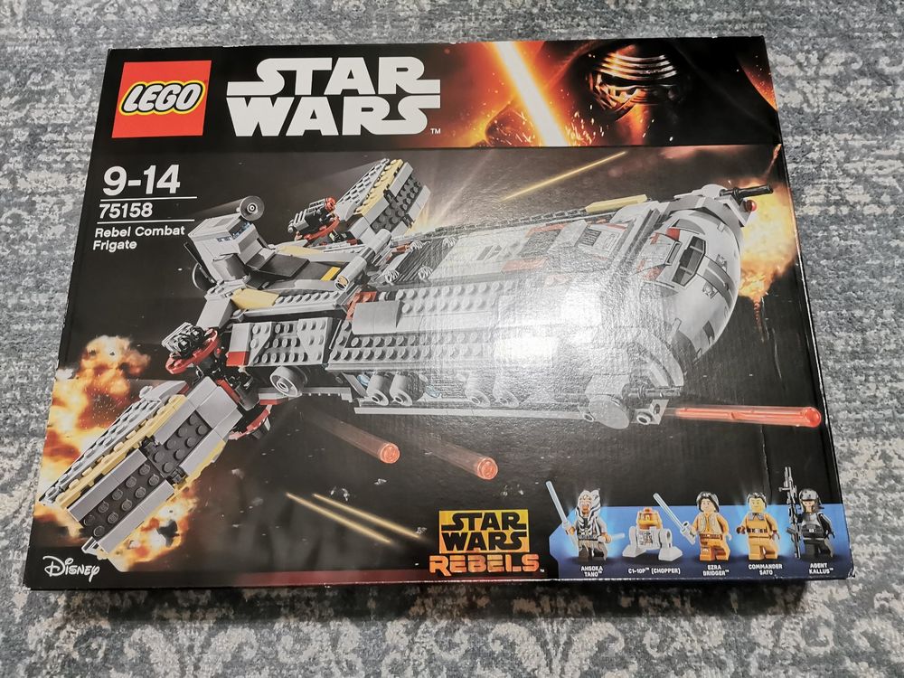 LEGO 75158 Star Wars Rebel Combat Frigate (Neu und originalverpackt) in ...