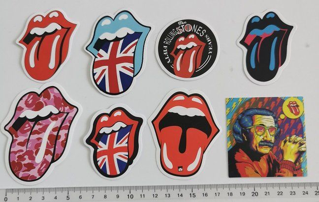 Rolling Stones - 8 Sticker | Kaufen auf Ricardo