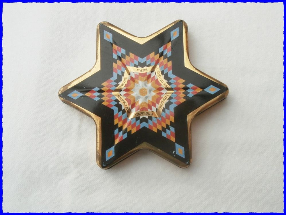 kleine STERNDOSE #2 - © RFGD 1981 London von Hoffmann Thun (Gebraucht ...