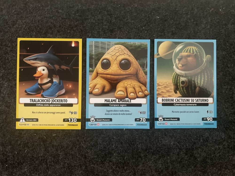 Panini - Skifidol - Italian Brainrot card game - Alpha (Neu (gemäss ...