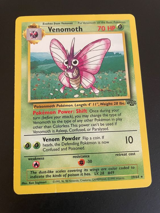 Venomoth Jungle 29/64 | Kaufen auf Ricardo