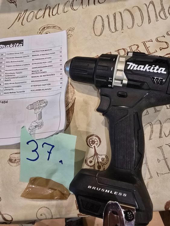 Makita DDF484 Black Edition Akku-Bohrmaschine 18V ohne Akku (Neu ...