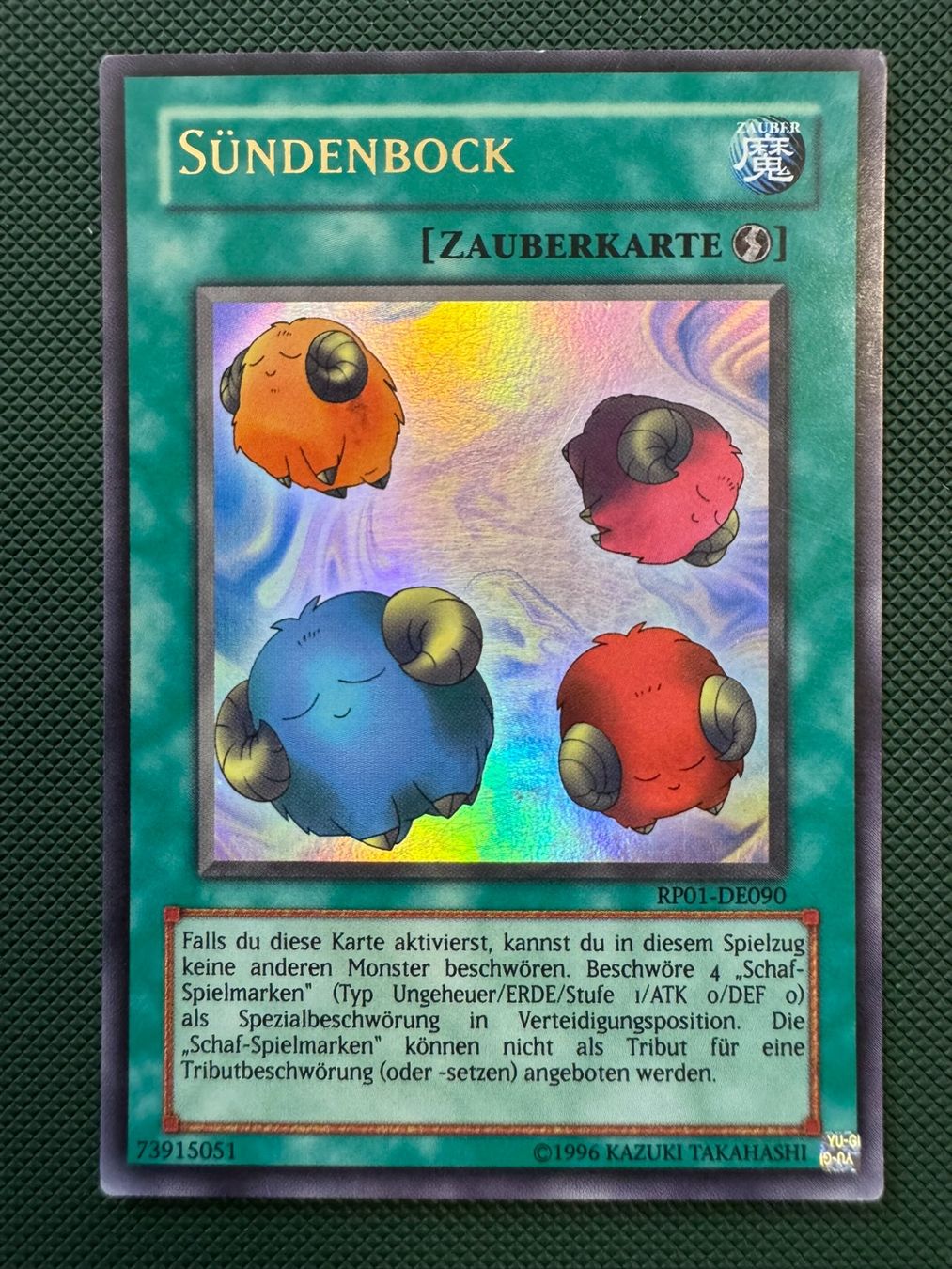 Yugioh Sündenbock Oldschool Retro Pack 1 Goat Selten! Ultra (Gebraucht ...