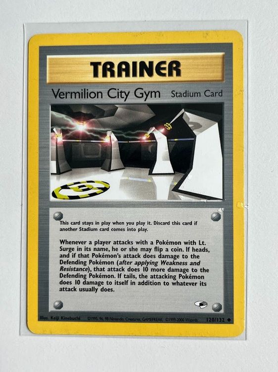 Pokemon Gym set Vermilion City Gym 120/132 | Kaufen auf Ricardo