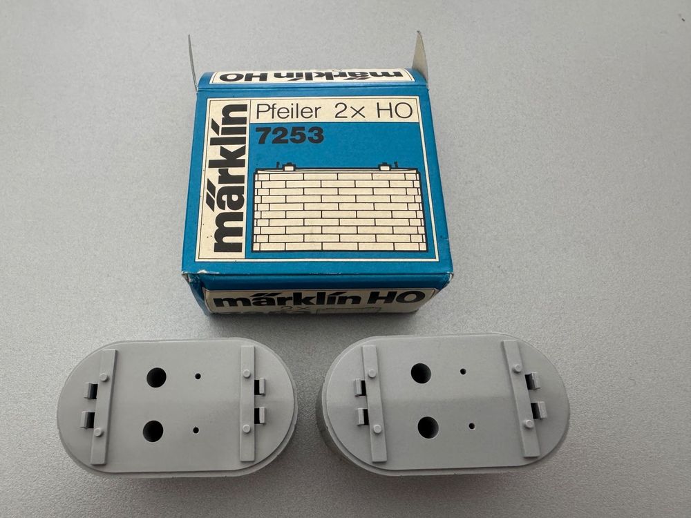 Märklin H0 1x7253 Brückepfeiler (2Stk. ungebraucht/neu) | Kaufen auf ...