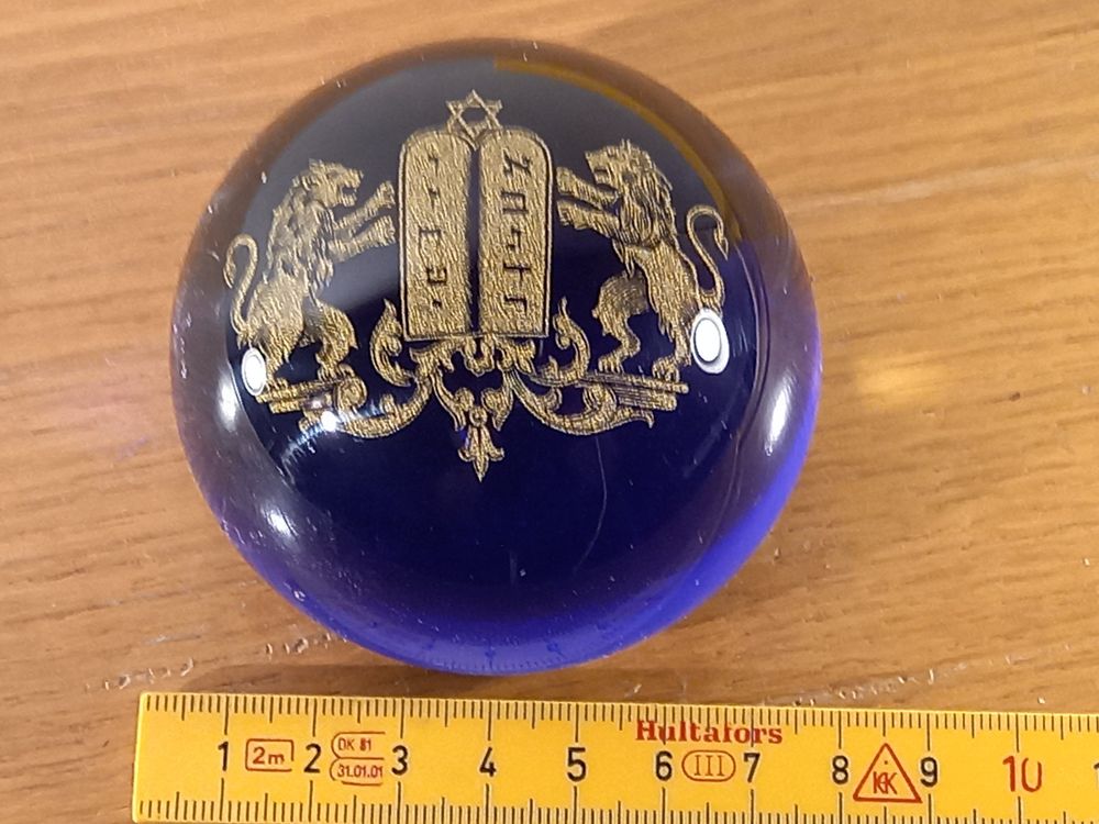 Presse papier Vintage, Cobalt Blue Lions de Venise (D'occasion) à Ponts ...