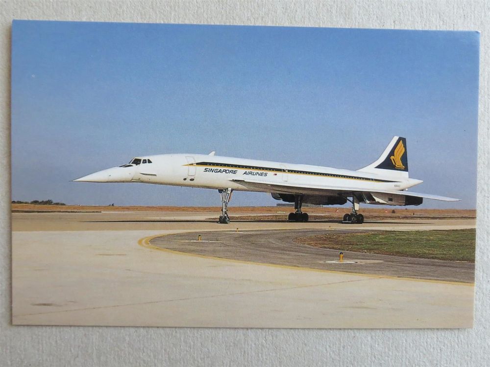 Concorde Singapore Airlines at Dallas (Neu (gemäss Beschreibung)) in ...