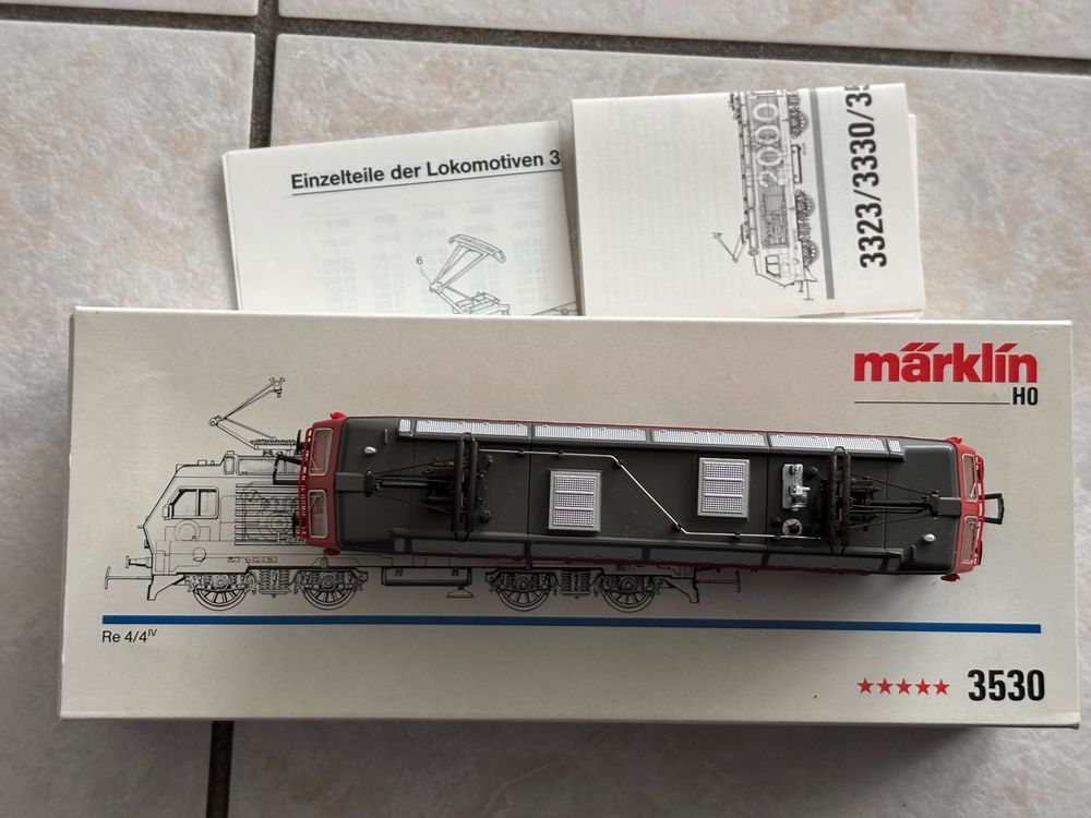 Marklin 3530 Elok Re 4/4 SBB Analog (Neu (gemäss Beschreibung)) in ...