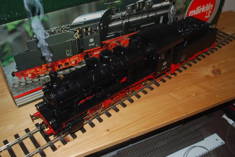 Märklin 5744 Spur 1 DB BR 55 ESU XL Digital Rauch LED Licht (Gebraucht ...