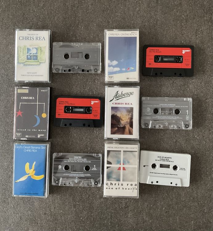 Chris Rea Kassetten Sammlung, 6 Stk., Top! (Gebraucht) in Jegenstorf ...