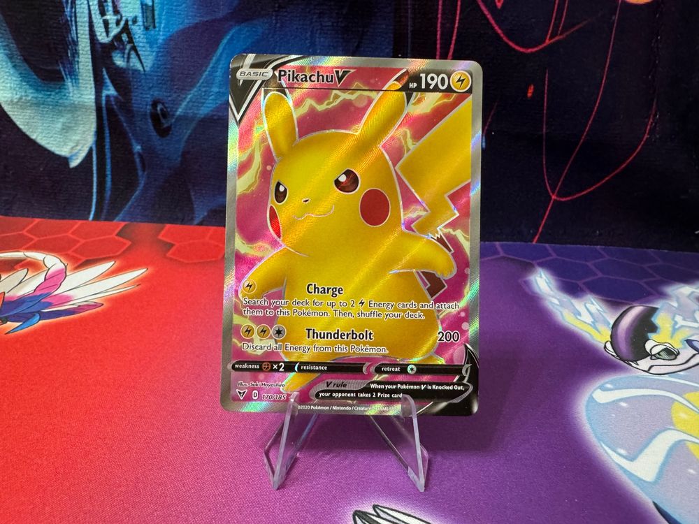 Pokémon Pikachu V Fullart #170/185 | Kaufen auf Ricardo