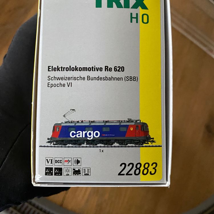 Trix SBB Cargo Re 620 Dig+Sound 22883 | Kaufen auf Ricardo