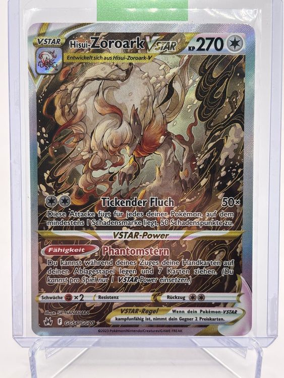 Zenit der Könige - Hisui-Zoroark VSTAR (CRZ GG56) - DE (Neu (gemäss Beschreibung)) in Allschwil ...