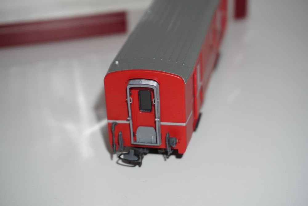BEMO 3269 120 - RhB D 4210 Gepäckwagen rot H0m (Gebraucht) in Matten b. Interl für CHF 22 – mit ...