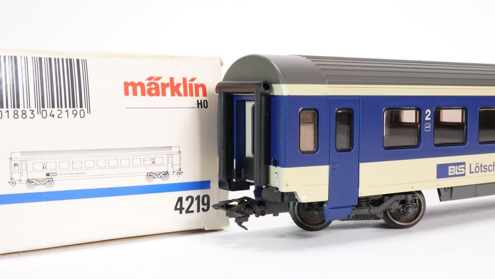 4ø Märklin 4219 BLS Personenwagen EW IV 2. Klasse 2) | Kaufen auf Ricardo