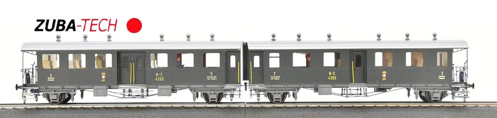 Metropolitan 9070 BC Doppelwagen der SBB H0 GS mit OVP (Gebraucht) in ...