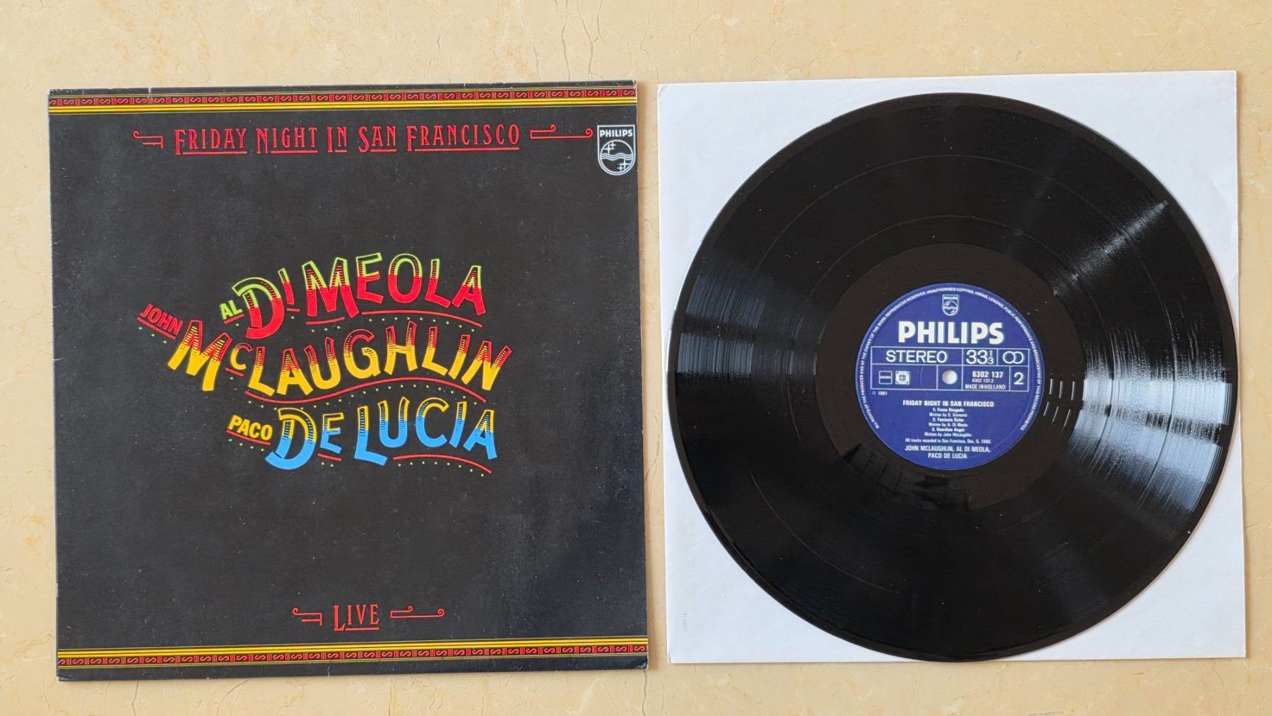 Kult live LP "Friday night in San Franzisco" Al di Meola (Gebraucht) in Feusisberg für CHF 3.9 ...