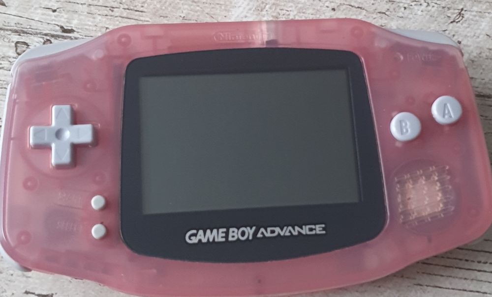 Game Boy Advance GBA Rosa Retro Handheld Konsole (Gebraucht) in ...
