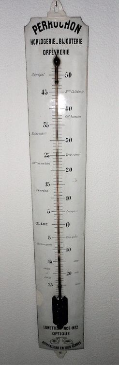 toller alter Emaille-Thermometer (Gebraucht) in binningen für CHF 111 ...