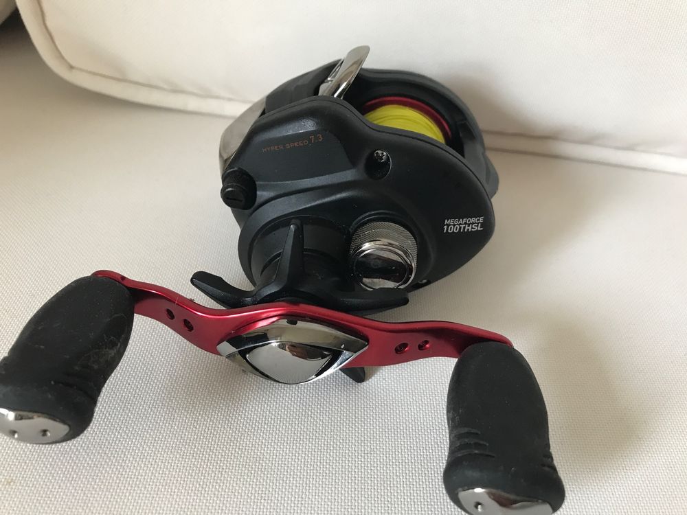 Baitcaster Rolle Daiwa Megaforce 100 thsl | Kaufen auf Ricardo