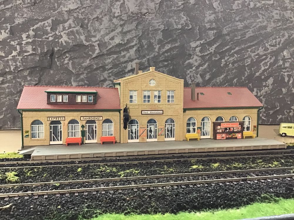 KIBRI E 838 BAHNHOF BAD WEINSTEIN H0 GEBAUT | Kaufen auf Ricardo