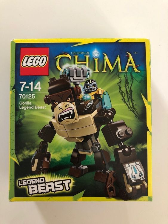 Lego 70125 Chima Gorilla Legend Beast NEU/OVP (Neu und originalverpackt ...