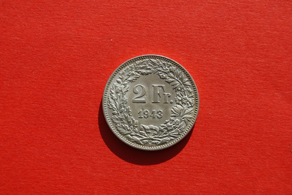 1 Münze 2 Franken 1943 | Kaufen auf Ricardo