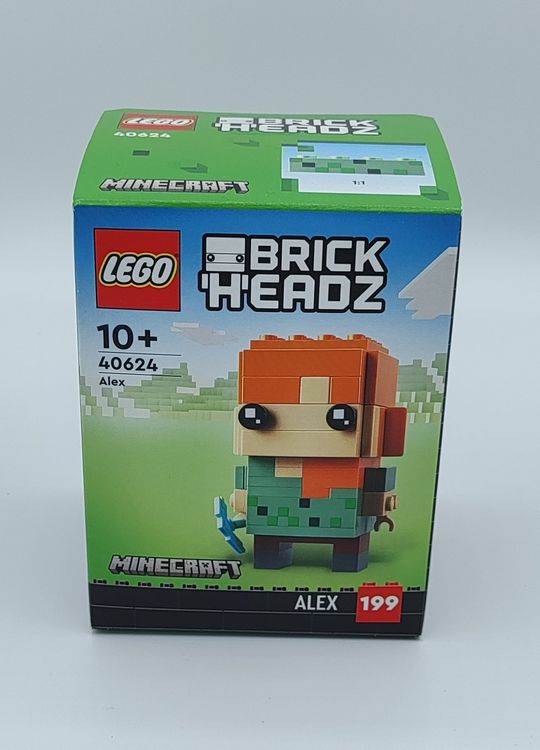 LEGO Minecraft BrickHeadz 40624 Alex (Neu und originalverpackt) in ...