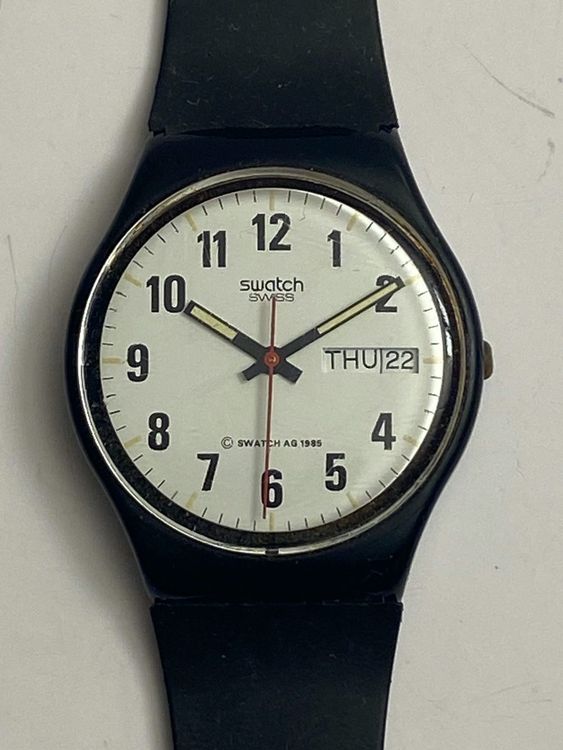 Swatch Gent 1985 - Classic GB706 - ©️Swatch AG 1985 - RAR | Kaufen auf ...