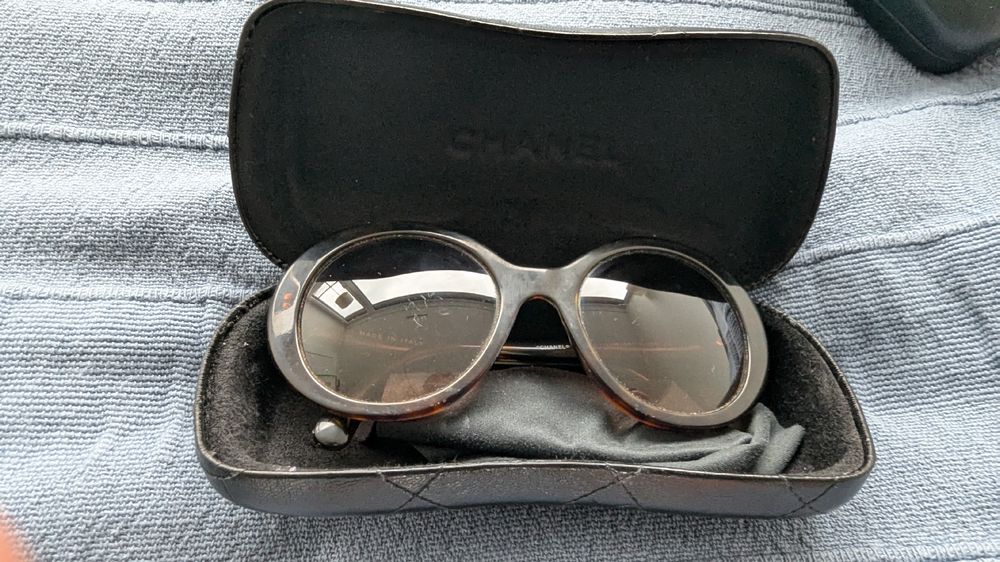 Verwunderlich Chanel Sonnenbrille Ebenbildbrend12705