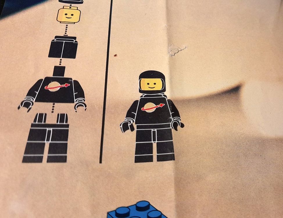 LEGO Bauanleitung 6882 Walking Astro Grappler 1985 Weltraum | Kaufen ...