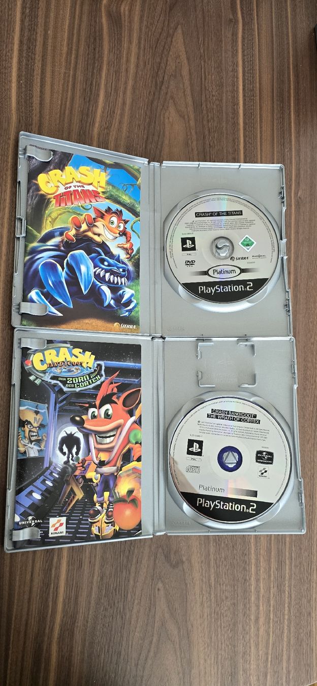 Crash Bandicoot PS2, Kampf der Titanen & Zorn Cortex! (Gebraucht) in ...