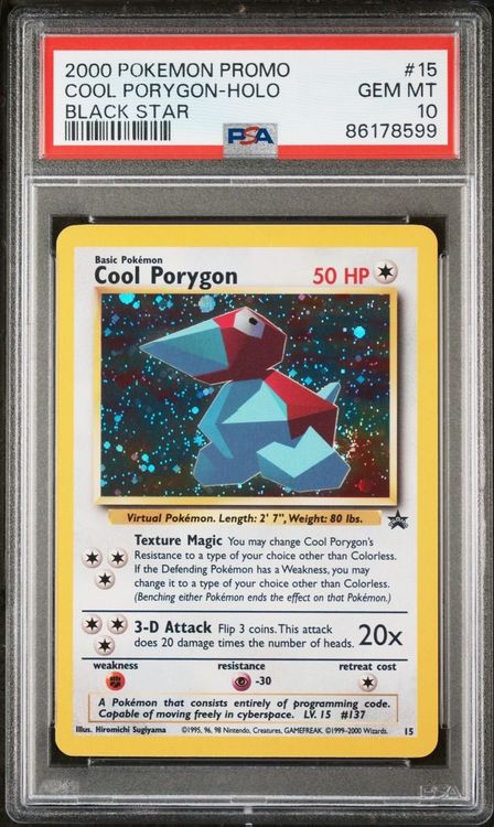 Cool Porygon Promo EN PSA 10 | Kaufen auf Ricardo