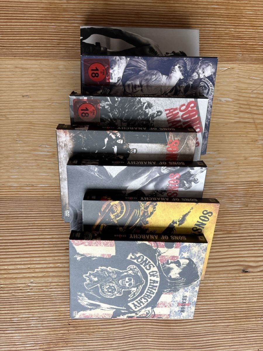 Sons of Anarchy DVD Box, Staffel 1-7 komplett (Gebraucht) in Gränichen ...