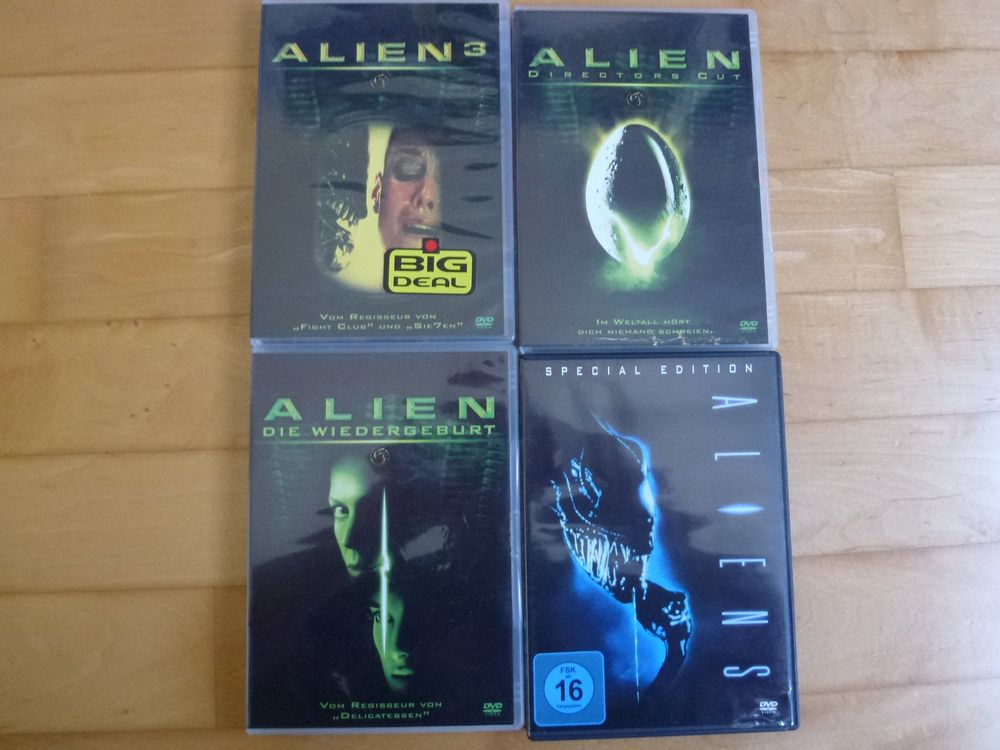 Alien 1-4 (DVD) (Gebraucht) in Bern für CHF 3 – mit Lieferung auf ...