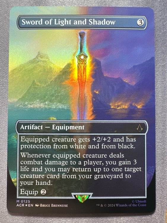 Sword of Light and Shadow FOIL 0125 Assassin’s Creed (Neu (gemäss ...