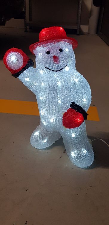 LED Schneeman 40cm | Kaufen auf Ricardo
