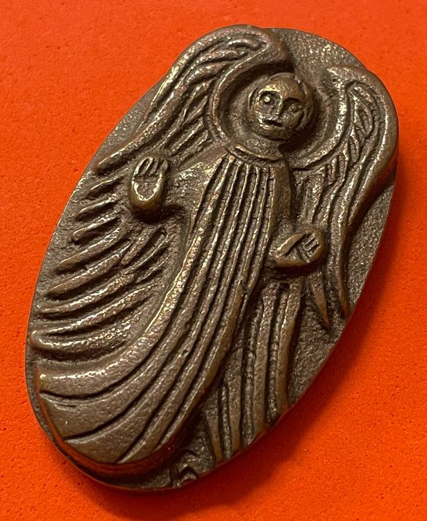 'Himmlischer Halt': Engel-Briefbeschwerer aus Metall (Gebraucht) in Oberegg für CHF 14.95 – mit ...