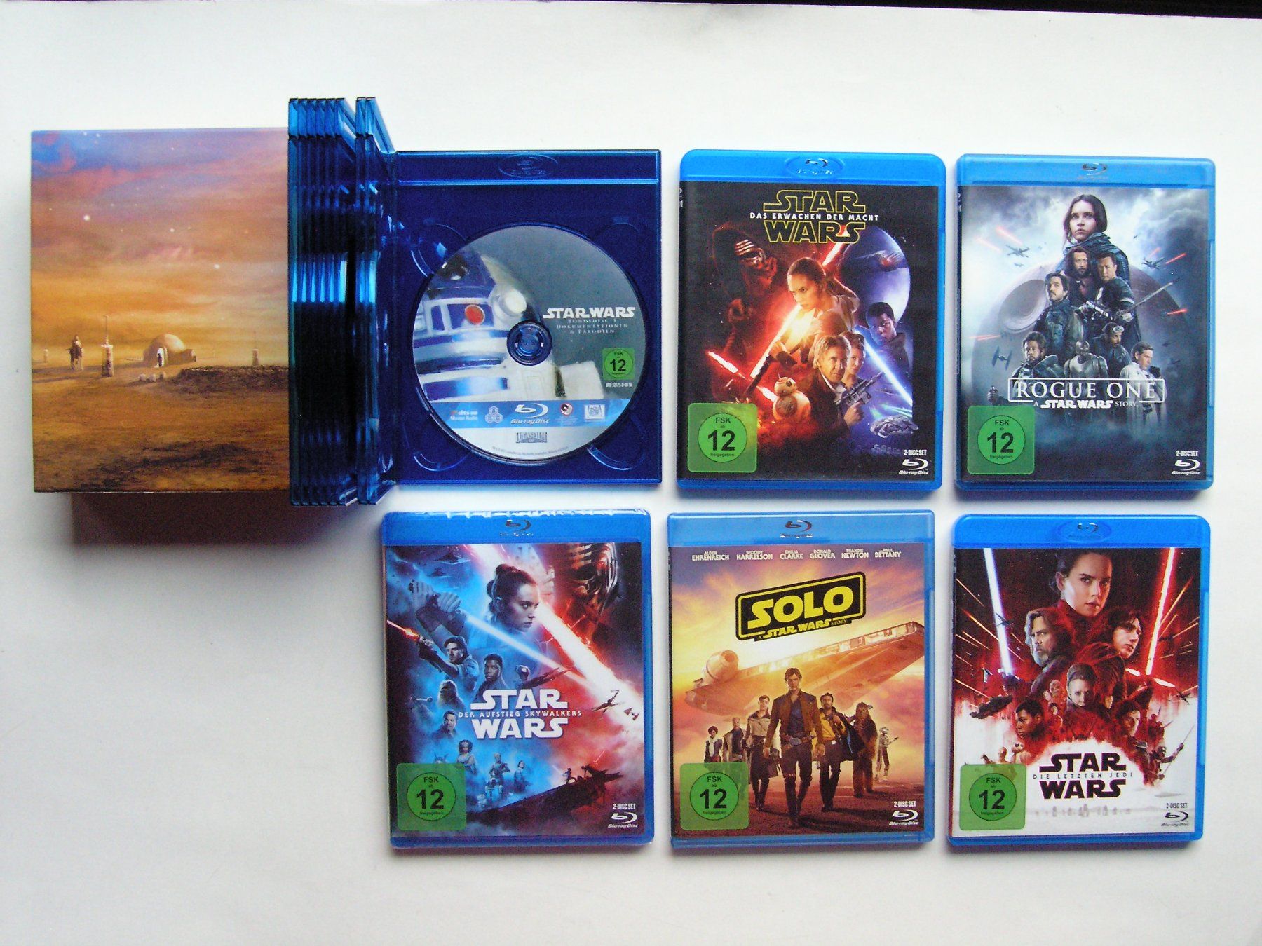 Star Wars Episode 1 - 9 + Rogue One & Solo A Star Wars Story (Gebraucht ...