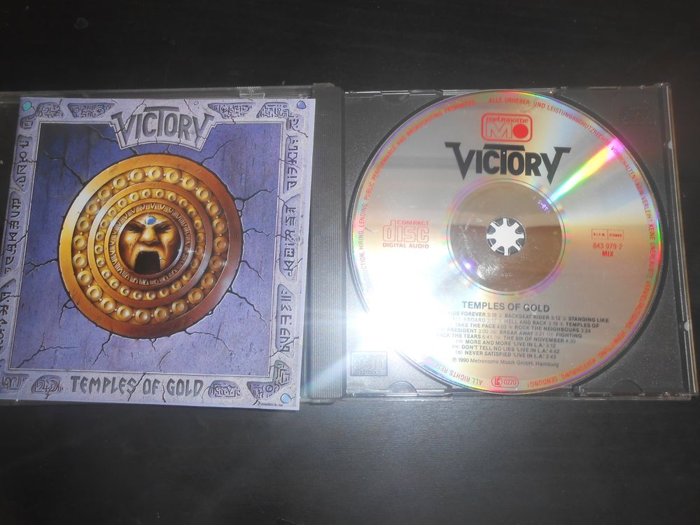 Victory – Temples Of Gold / 1990 (Gebraucht) in Aarberg für CHF 6 – mit ...