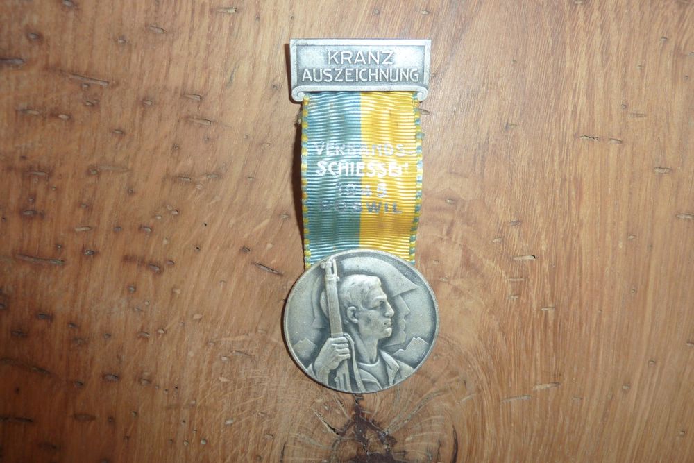 Kranz-Auszeichnung,Verbandsschiessen,Boswil,1945 (Gebraucht) in für CHF 5 – mit Lieferung auf ...