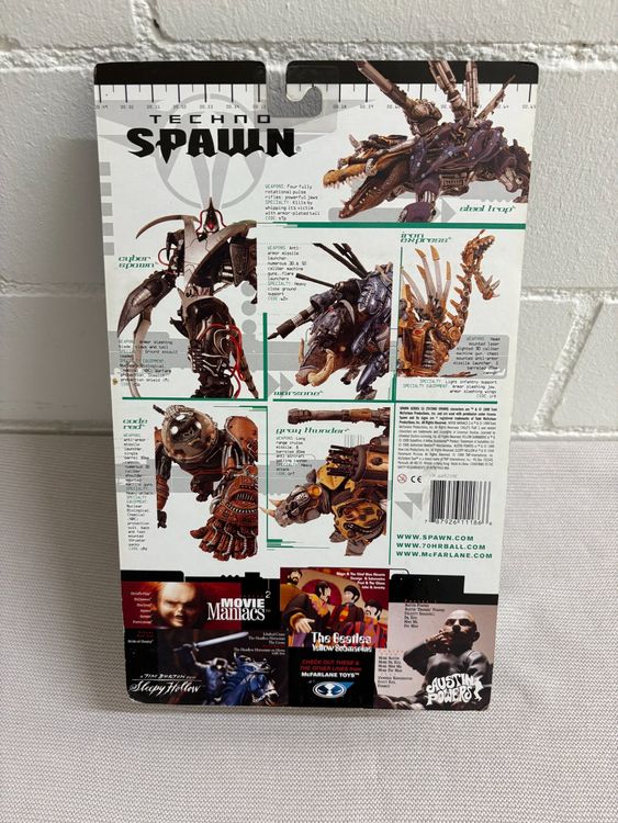 Techno Spawn Warzone Action Figur, MCFarlane Toys,Neu! (OVP) (Neu und ...