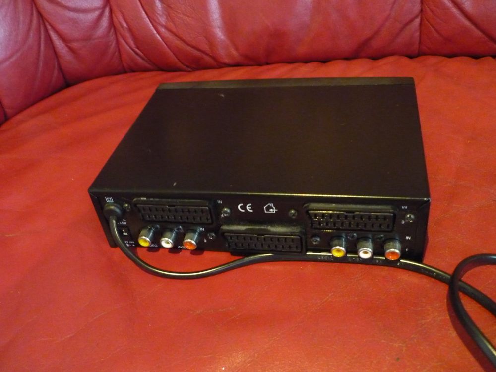 Remote Audio Video Selector - 2083 E VHS für Videorecorder (Gebraucht ...