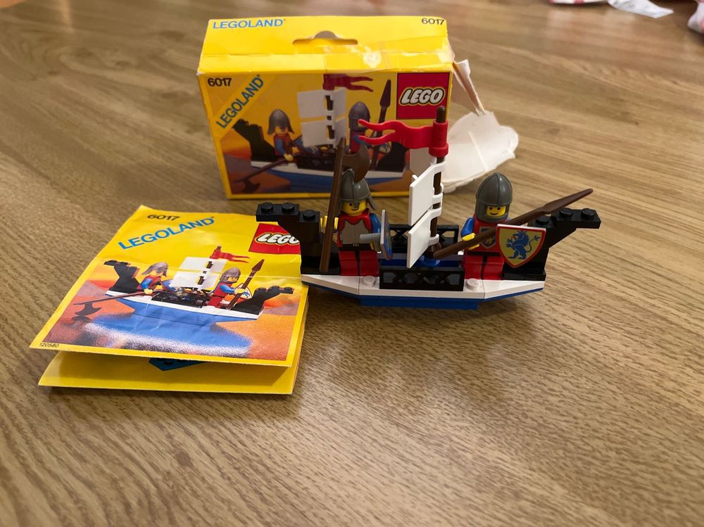 LEGO 6017 King's Oarsmen 1987 Castle OVP & Anleitung (Gebraucht) in ...
